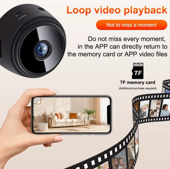 A9 Mini Rechargeable Spy WiFi Security Camera - Trend Mall